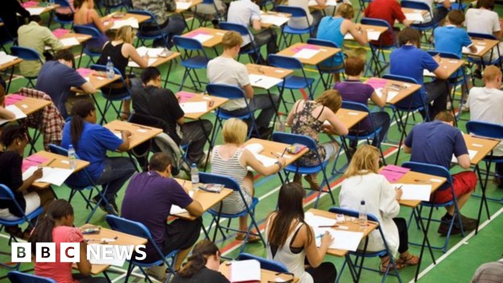 More than 90,000 exam grades changed - BBC News