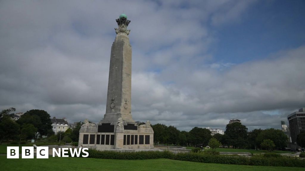 100th anniversary of the Plymouth Naval Memorial - BBC News
