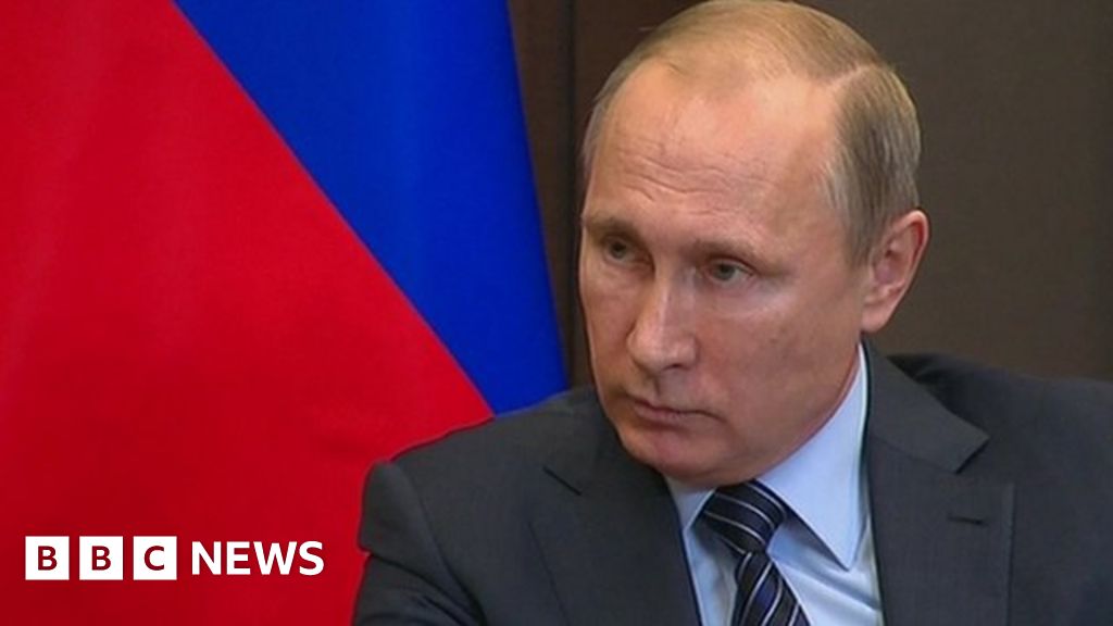 Putin: Russian jet was shot down over Syria - not Turkey - BBC News
