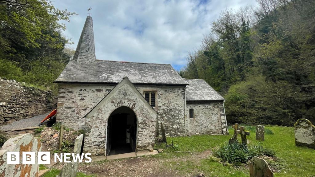 St Beuno's: The smallest church in England still holding services - BBC ...
