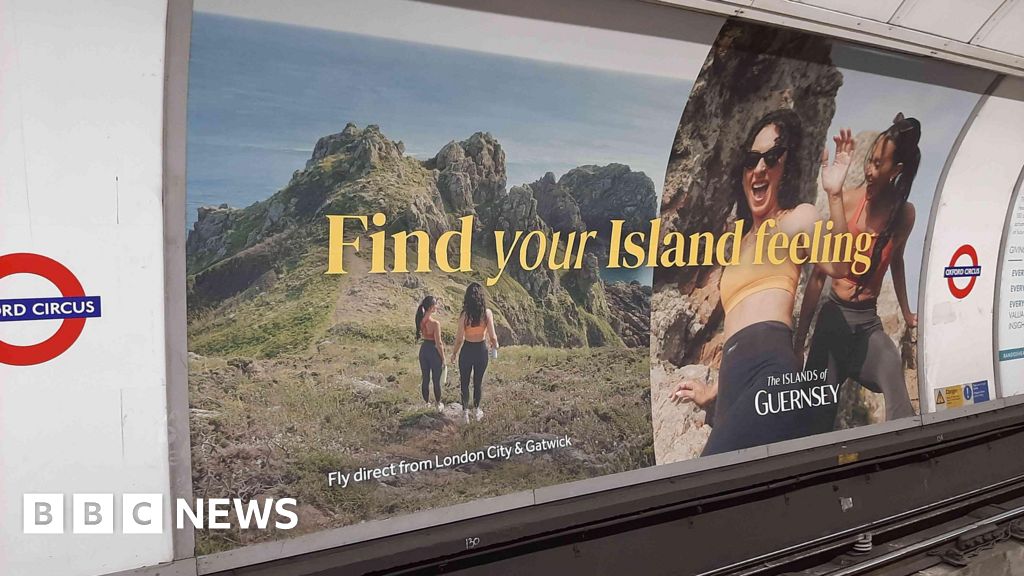 Guernsey Tube ads invite Londoners to 'find island feeling'