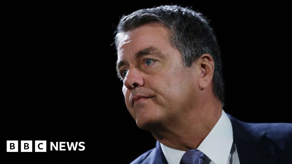 Coronavirus: WTO head steps down a year early as downturn looms - BBC News