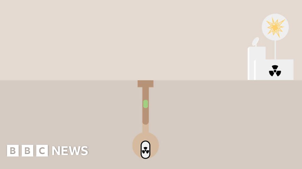 Stages of an underground nuclear test - BBC News