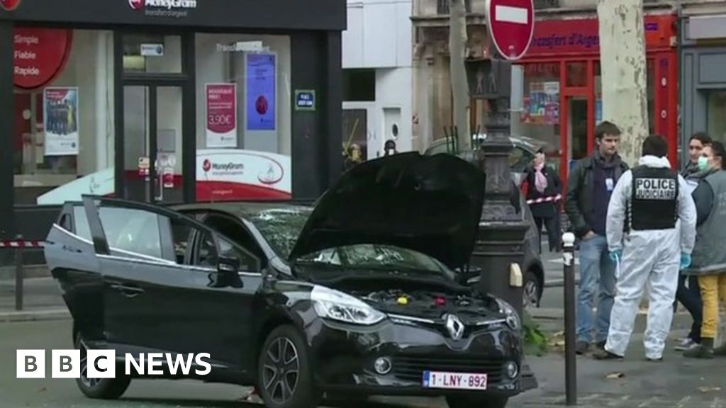 Paris attacks: Video 'shows flat rented by attackers' - BBC News