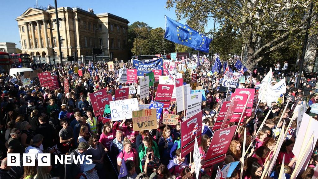 People's Vote protest and other mass marches - from Iraq to tuition fees
