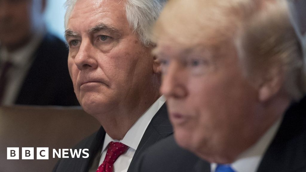 How Trump feud with 'dumb as a rock' Tillerson erupted