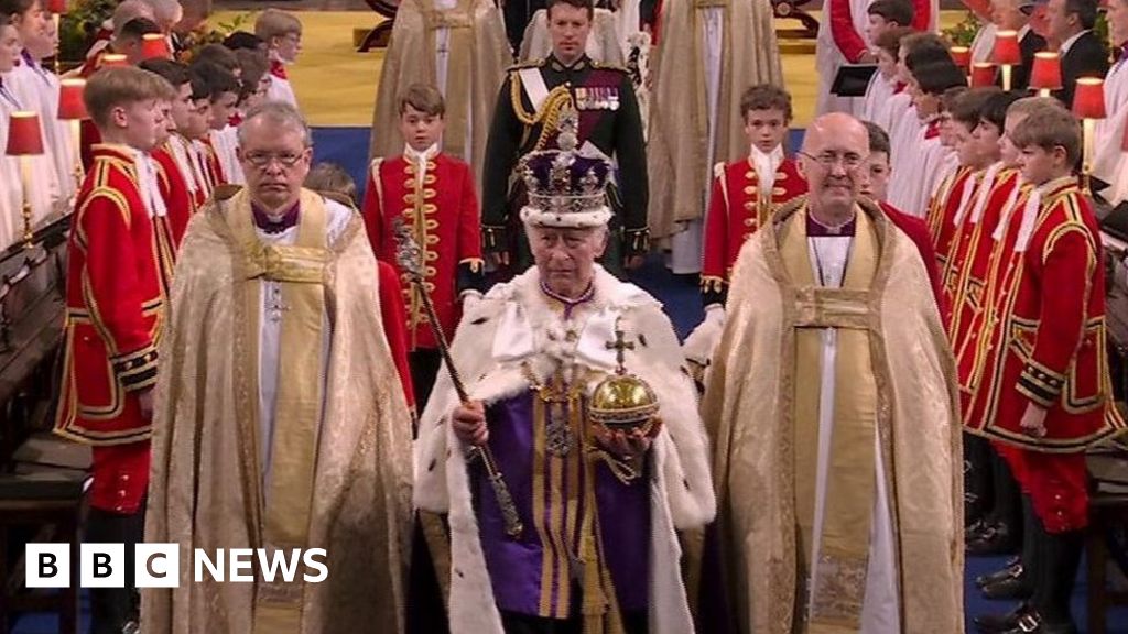 How King Charles' Coronation unfolded...in 90 seconds
