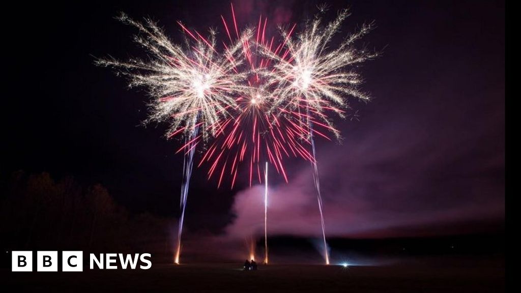 New Forest fireworks pulled after rainfall and storm damage - BBC News