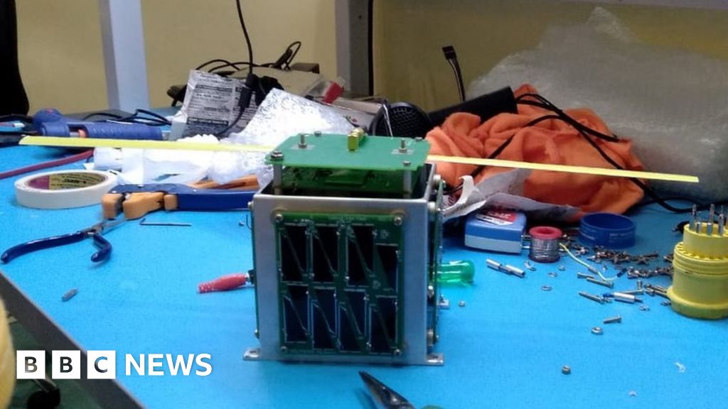 India puts 'lightest satellite' Kalamsat V2 into orbit - BBC News