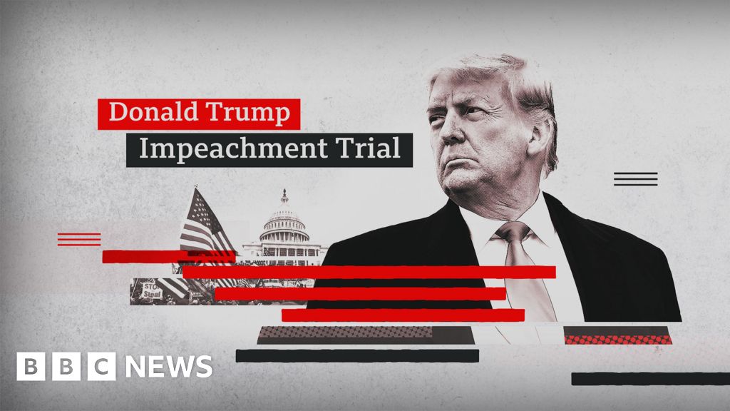 Live coverage of the second Trump impeachment trial - BBC News