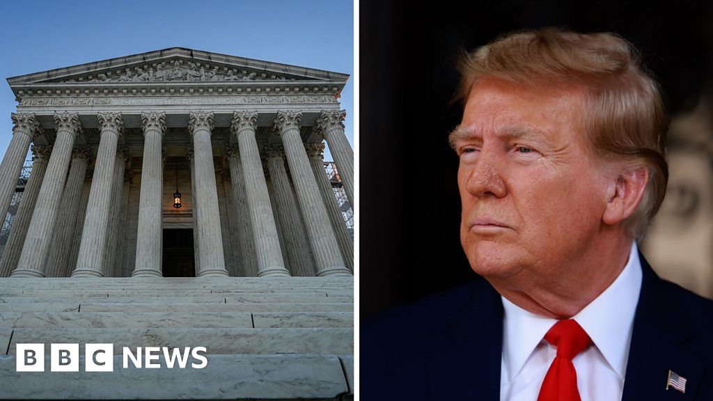 Trump ballot ban: What happened at the Supreme Court - BBC News