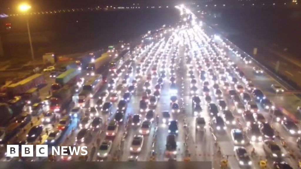 Chinese New Year: 'The largest annual human migration' - BBC News
