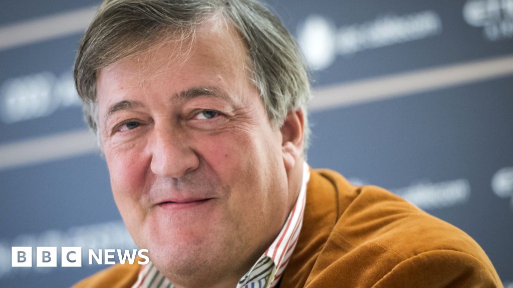 Stephen Fry recovering from prostate cancer surgery - BBC News