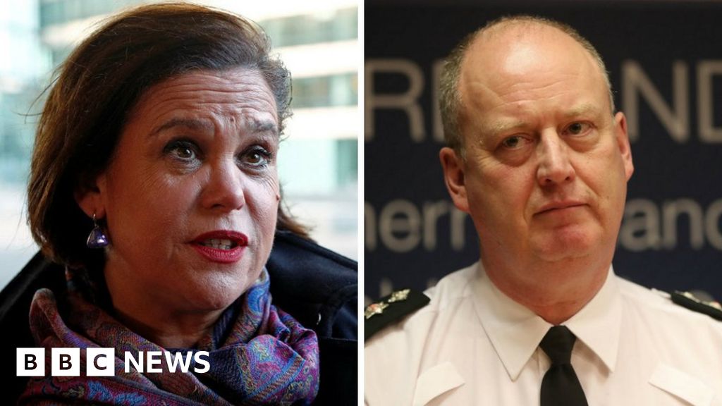 PSNI chief constable meets Mary Lou McDonald in Washington - BBC News