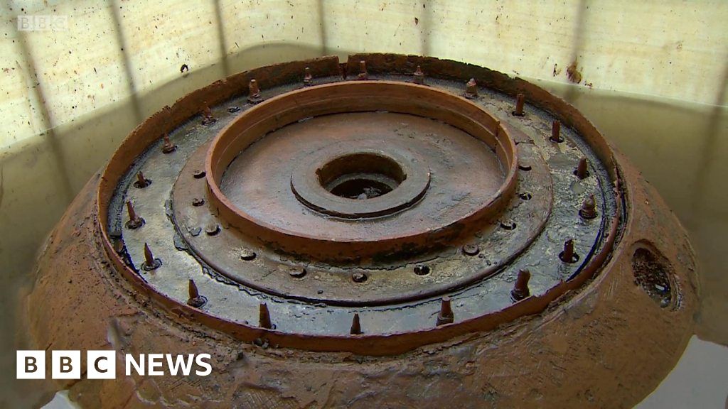 Divers recover World War Two Highball bomb