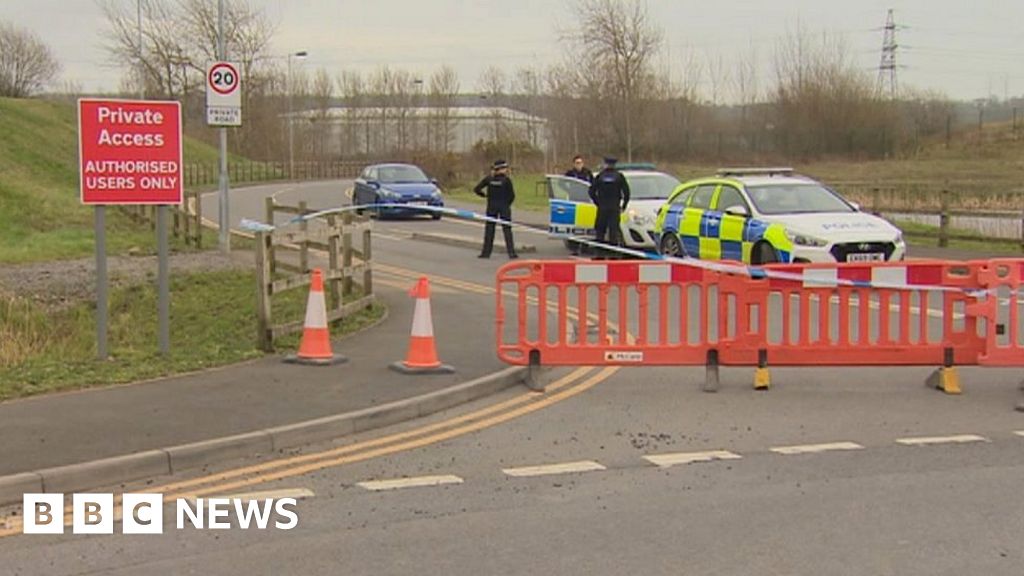 Body found in Avonmouth field by dog walker 'not suspicious' - BBC News