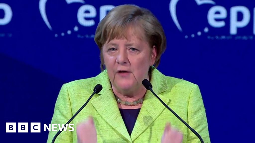 Angela Merkel: We must make an effort for the EU we love - BBC News
