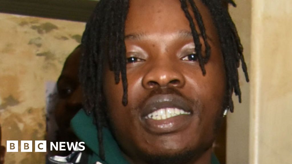 Afrobeats star Naira Marley fined after lockdown concert - BBC News