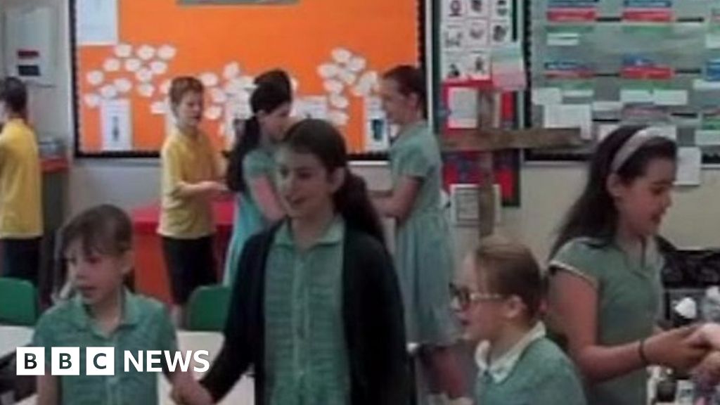 Chepstow class flashmob thanks music teacher