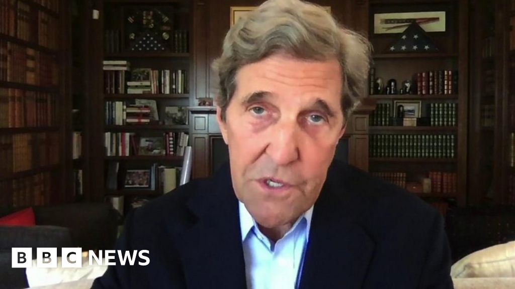 Climate change is an existential issue - Kerry - BBC News