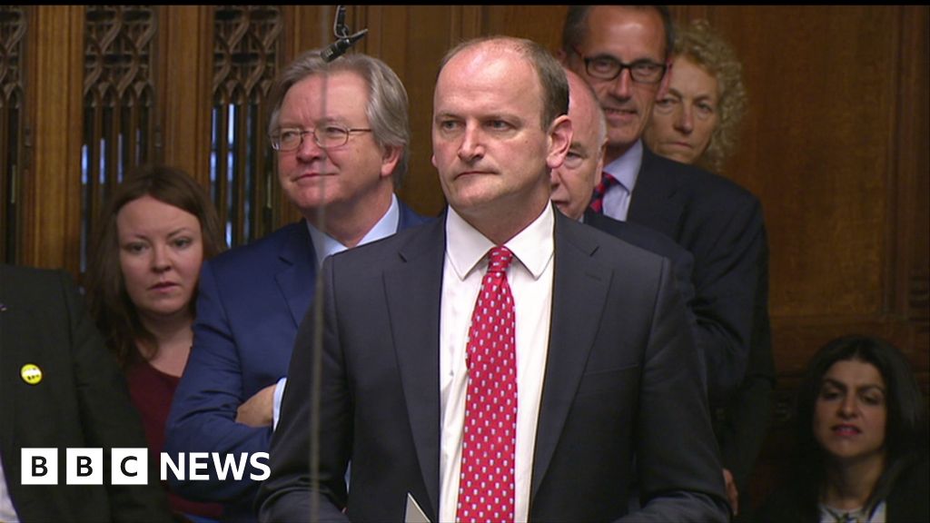 MPs boo UKIP's Douglas Carswell at PMQs - BBC News