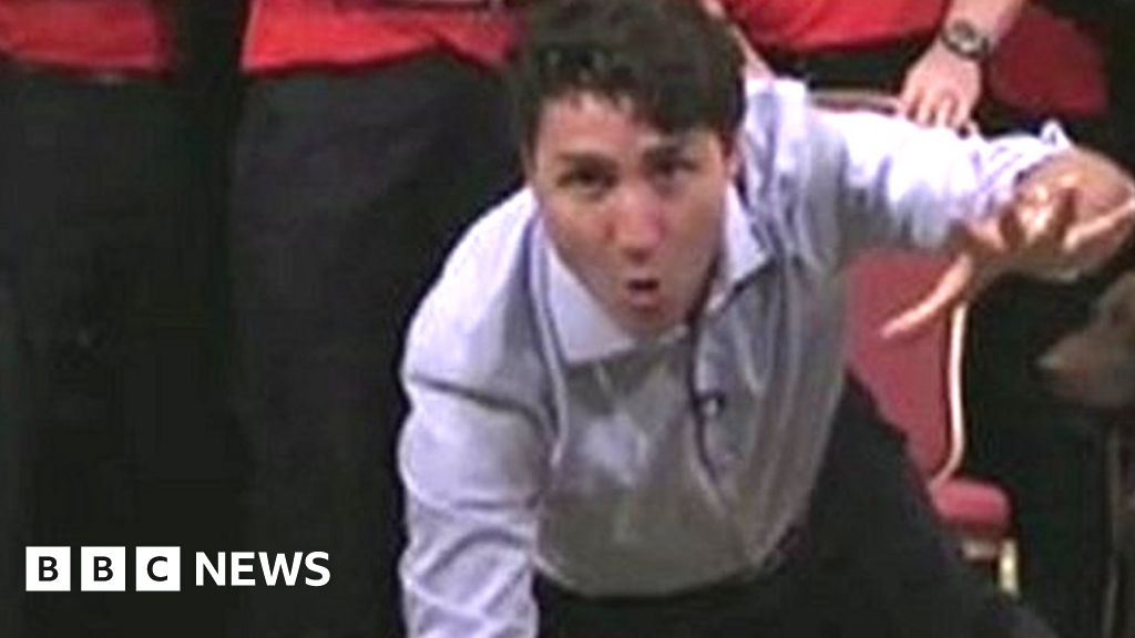 Boom! Canada PM Justin Trudeau joins spoof Invictus rivalry - BBC News