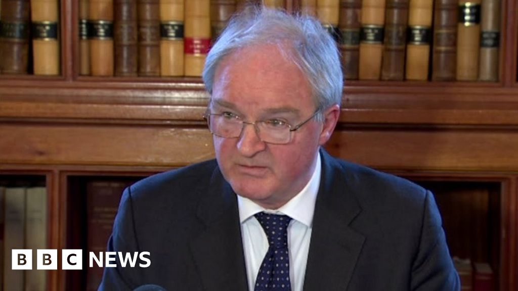 Troubles inquests: Sir Declan Morgan disappointed over funding delay ...