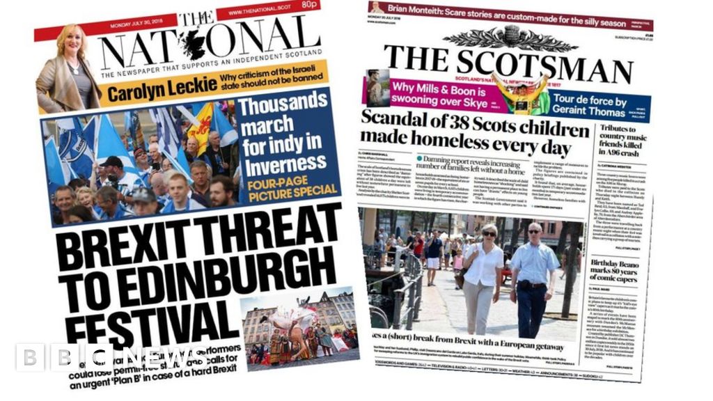 The papers: 'Brexit threat to festival'