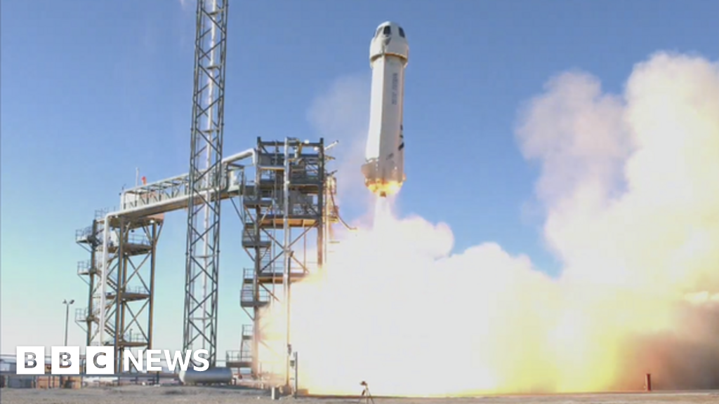 Jeff Bezos' New Shepard rocket system flies for 10th time