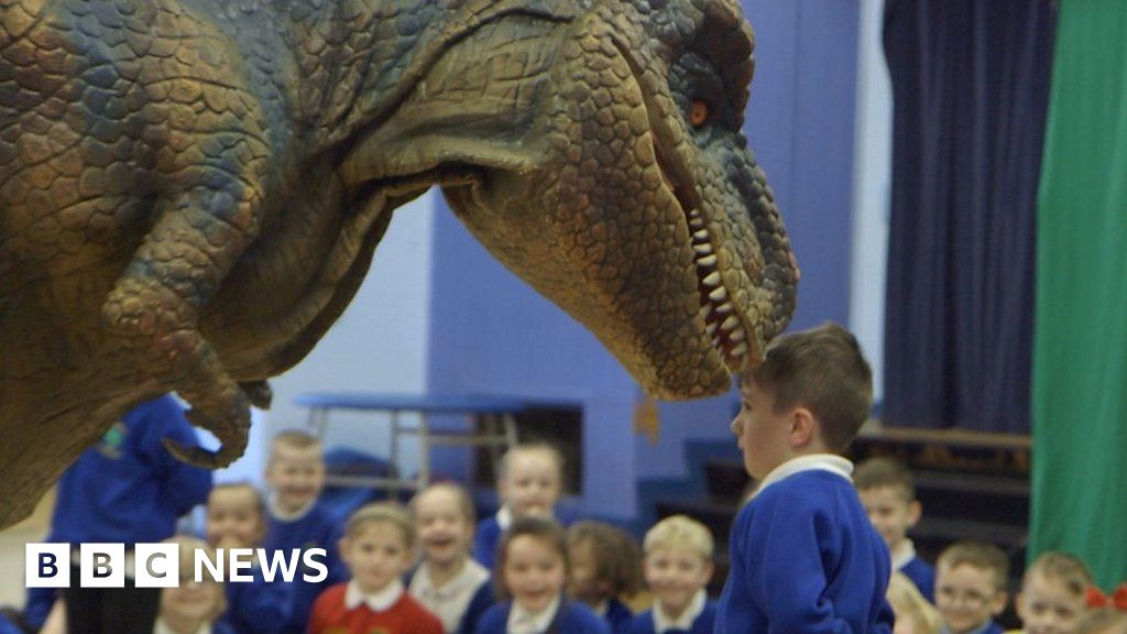 The day a T. rex came to school