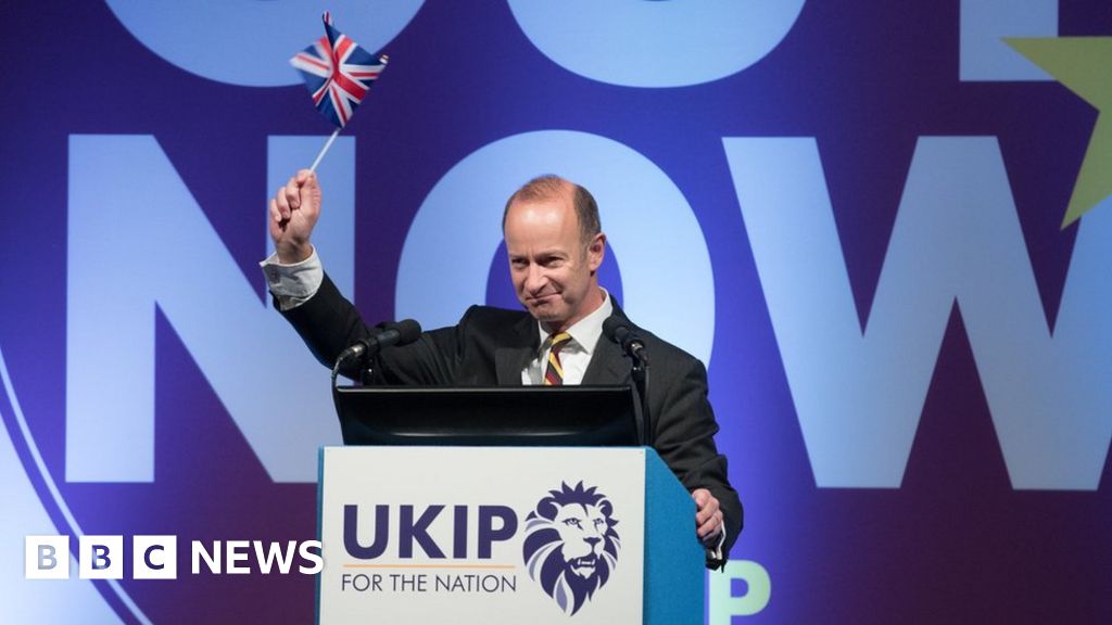 Brexit transitional period unacceptable, says new UKIP leader - BBC News