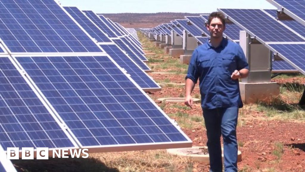 How solar power could help solve SA's energy crisis - BBC News