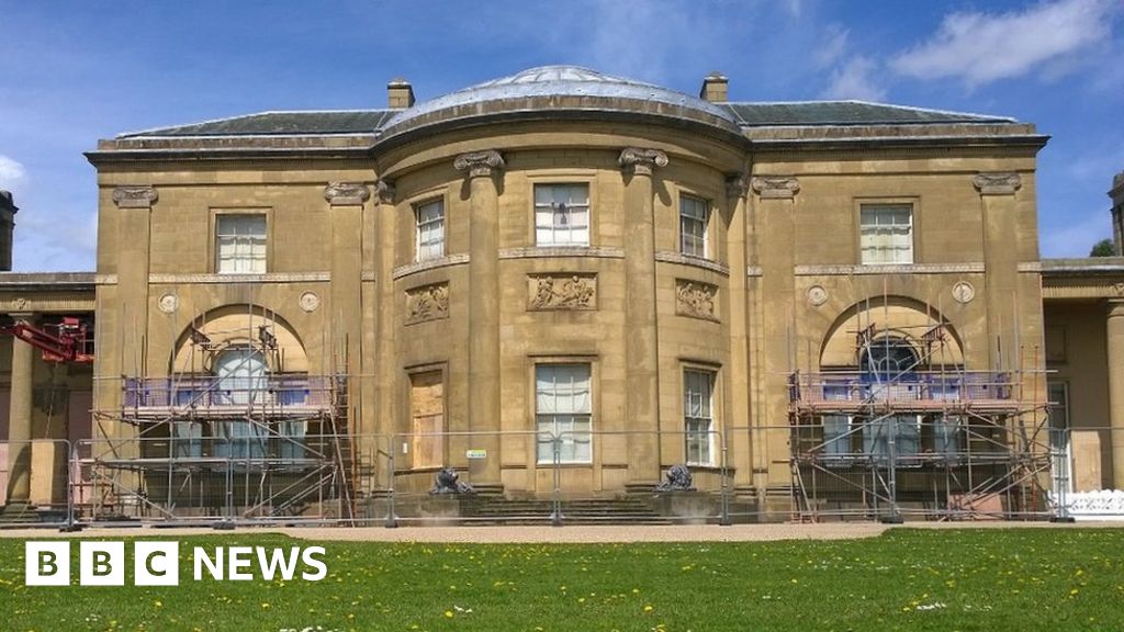 Heaton Hall transformation shown in pictures - BBC News