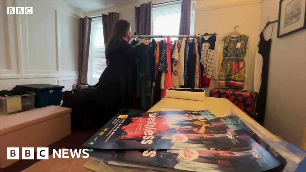 The suffocating reality of life as a designer clothes hoarder - BBC News