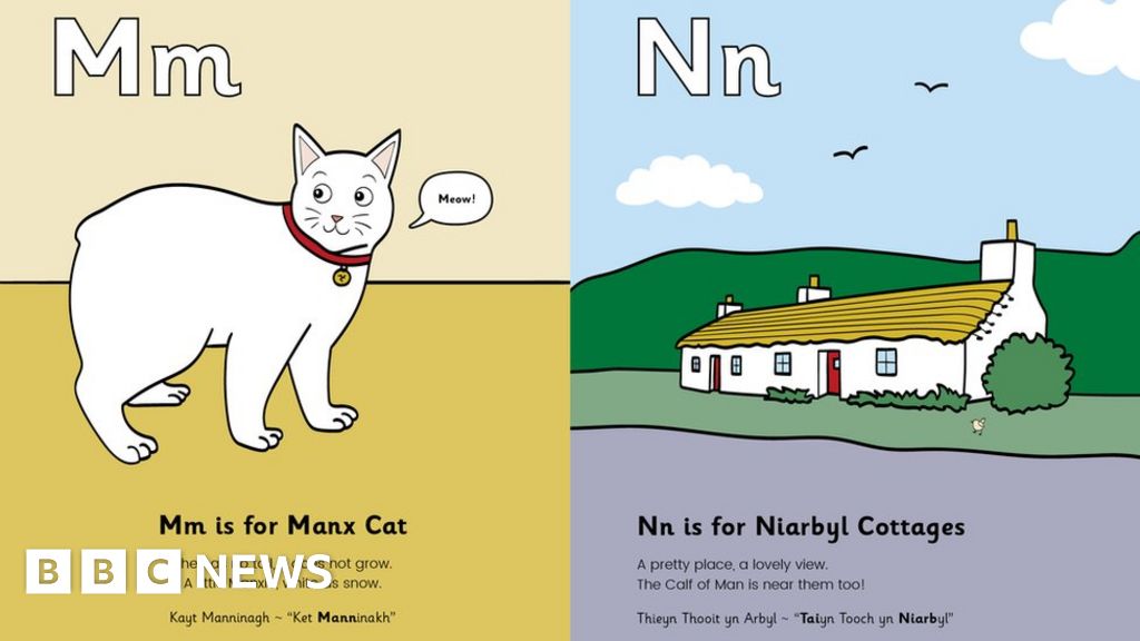 'Unique' Manx-themed ABC book praised for promoting heritage - BBC News