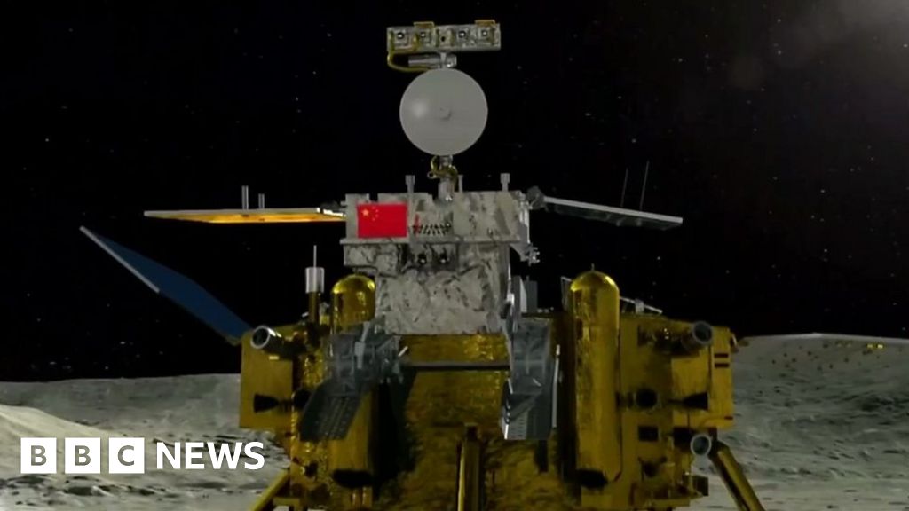 China Moon mission: Spacecraft is first to land on far side - BBC News