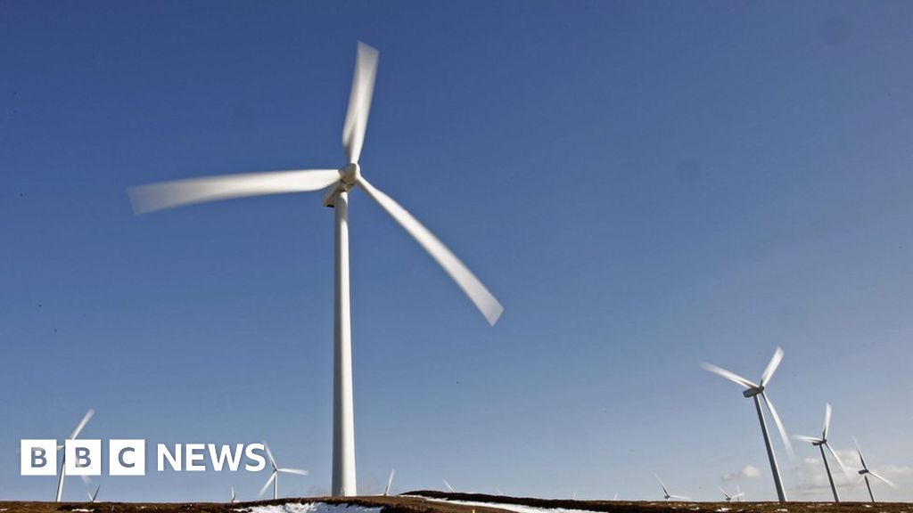 High winds boost Scottish turbine output - BBC News