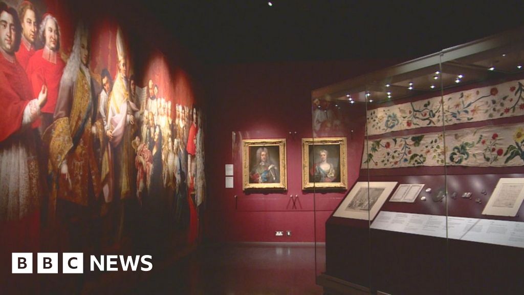 Jacobite treasures from Vatican go on display in Edinburgh - BBC News