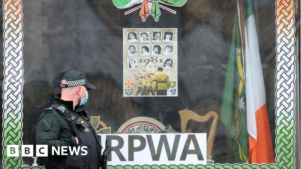 Saoradh: Police search political party's offices in Belfast and Newry ...
