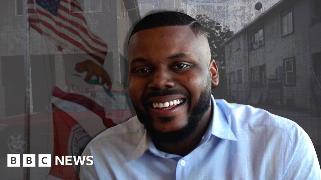 Michael Tubbs is on a mission - to save his hometown - BBC News