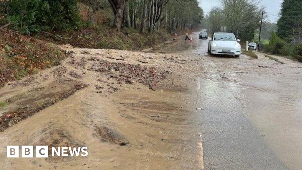 Flooding and landslides hit Scotland amid yellow warning for rain - BBC ...