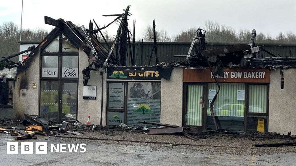 Second man charged after fire at Inverness' Fairways shops - BBC News