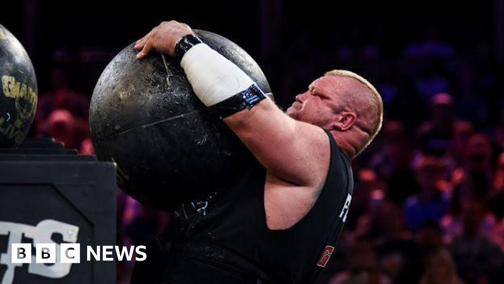 England's Strongest Man 'humbled' by fans' support after injury