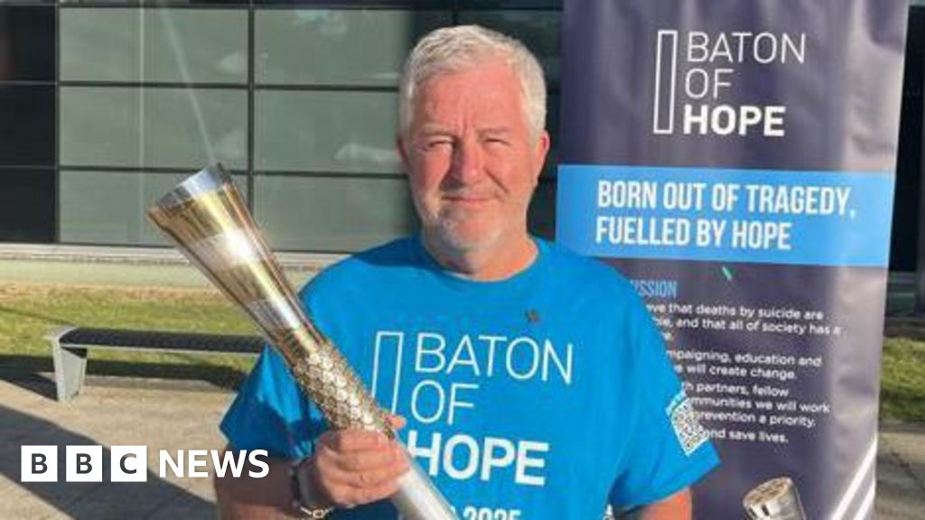 Baton tour carries suicide prevention message through Kent