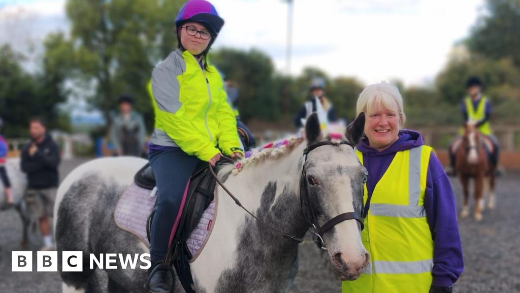 Horse rider with Down's syndrome helps to save club