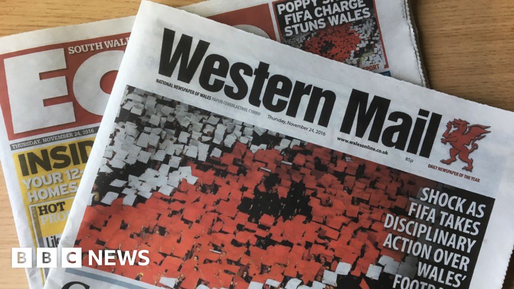 Trinity Mirror's Cardiff newspaper printing press to close - BBC News