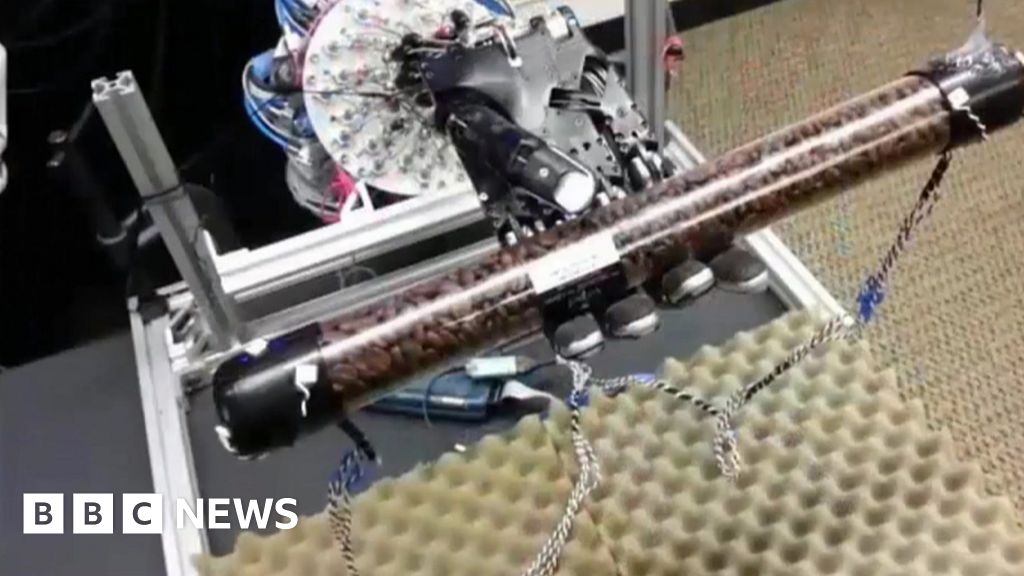 Robot learns dexterity by spinning a jar and other news - BBC News