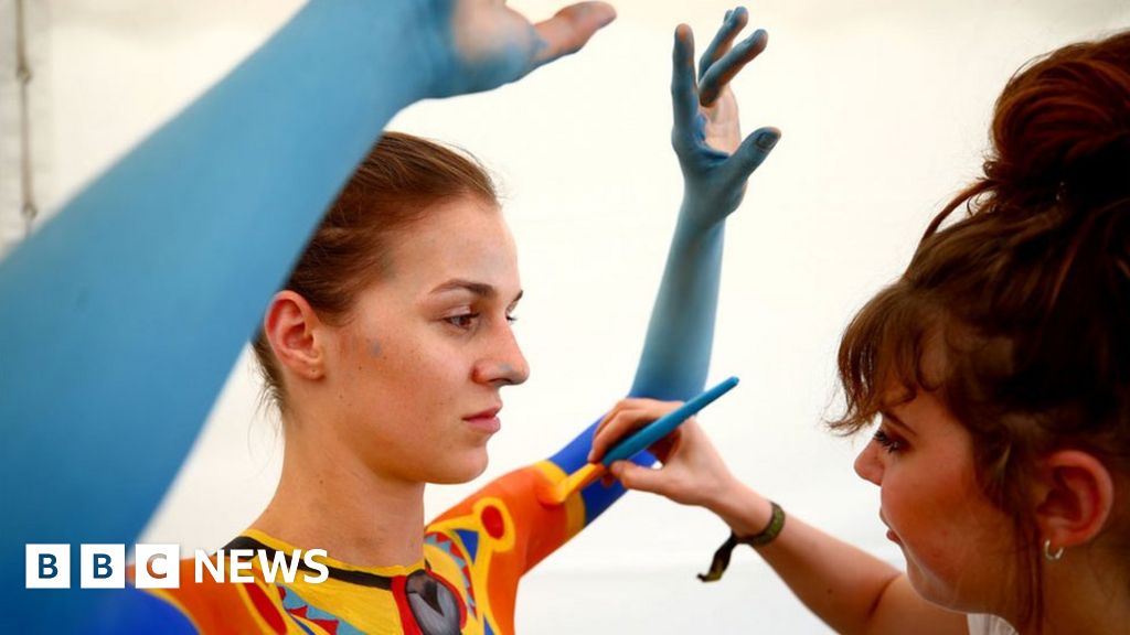 World Bodypainting Festival: Models transformed into amazing artworks