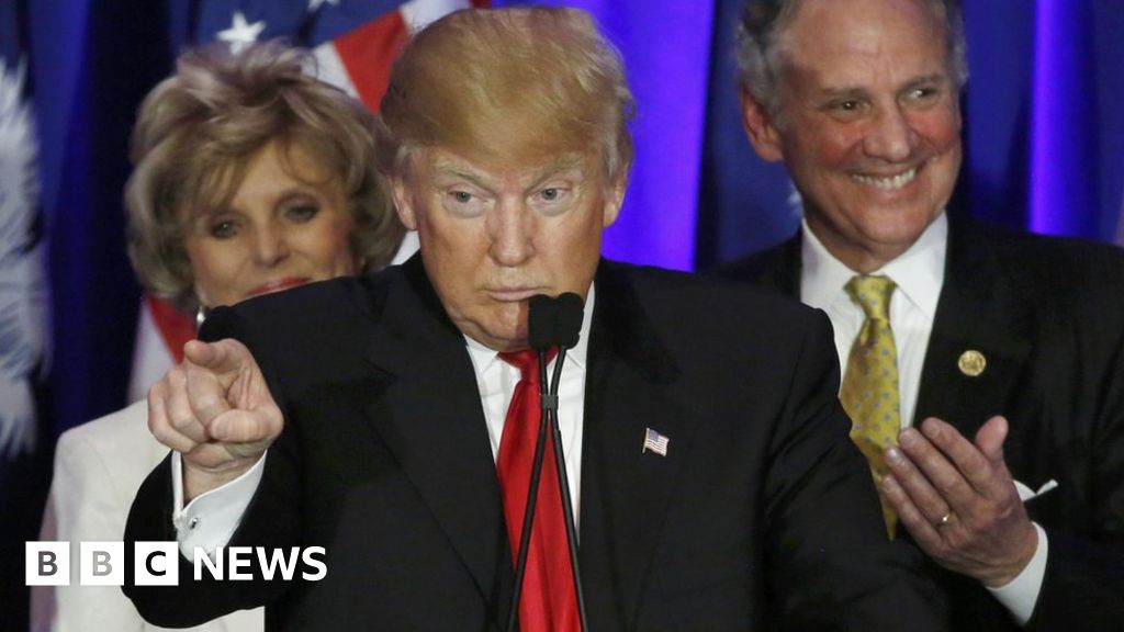 US election 2016: Trump wins South Carolina, as Clinton takes Nevada ...