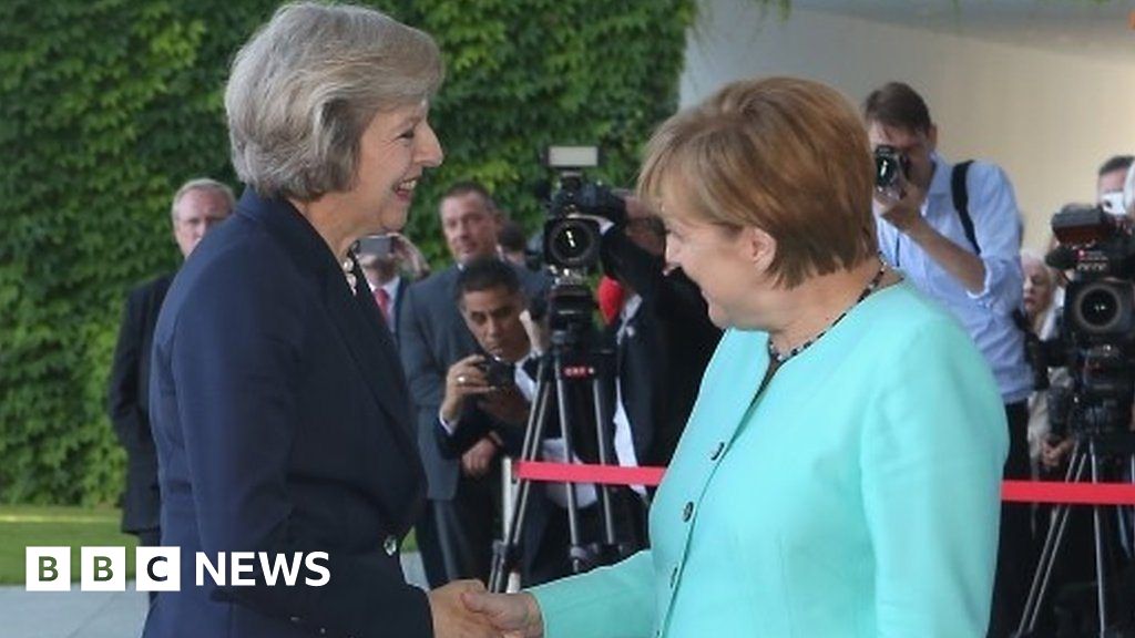 A meeting of Europe's most powerful women - BBC News